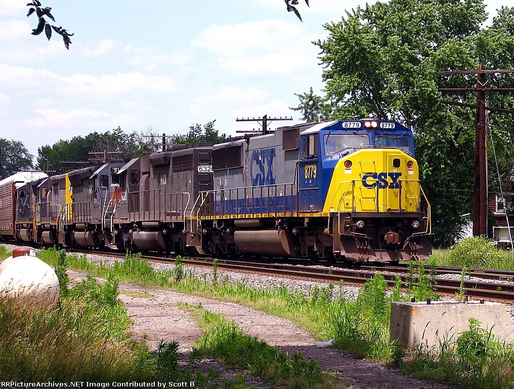 CSX 8779 Q296